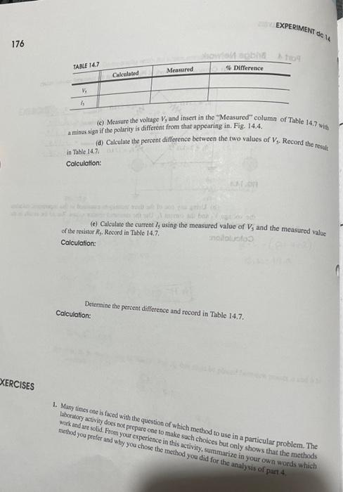 Solved (a) Construct the network of Fig. 14.4. Insert the | Chegg.com