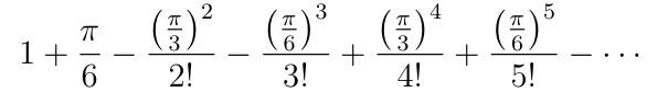 Solved Find the sum of the following series. Simplify your | Chegg.com