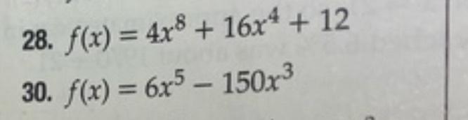 Solved State the number of possible real zeros and turning | Chegg.com