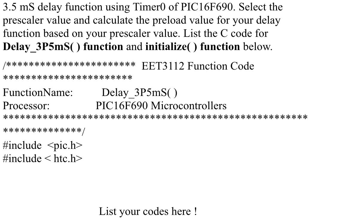 Solved Use C Language You Learned In Class To Create A 35ms 0503