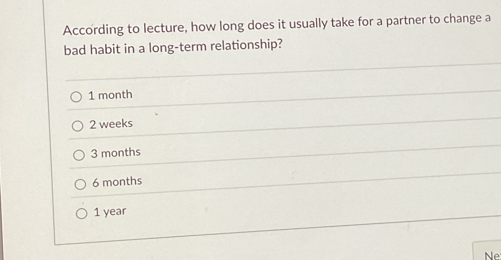 Solved According to lecture, how long does it usually take | Chegg.com