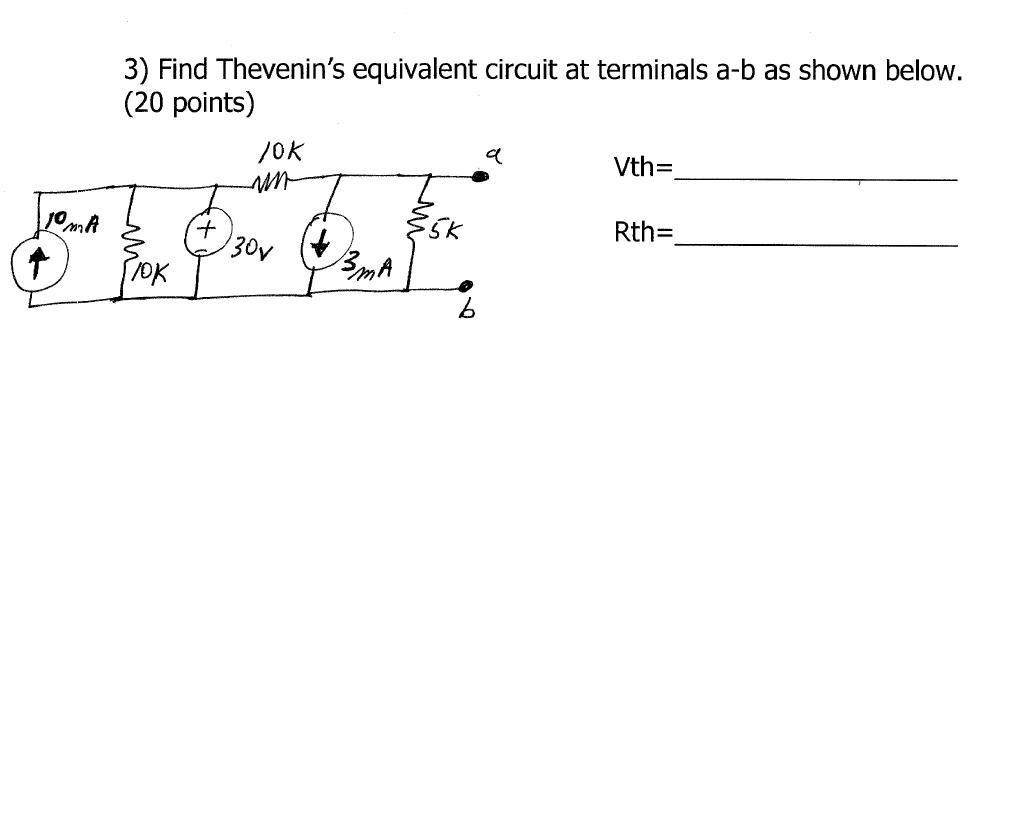 Solved Find Thevenin's equivalent circuit at terminals a-b | Chegg.com