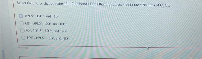 Solved Draw the three possible structures of C3H4. Be sure | Chegg.com