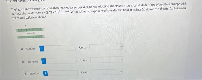 Solved The figure shows cross-sections through two large. | Chegg.com