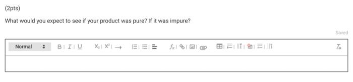 Solved Report - Synthesis of Esters Synthesis of Esters How | Chegg.com