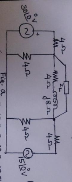 Solved Using Thevenin's theorem, find the power loss in ZL | Chegg.com