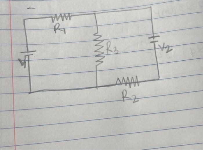 Solved find the current in R2 resistor in the drawing | Chegg.com