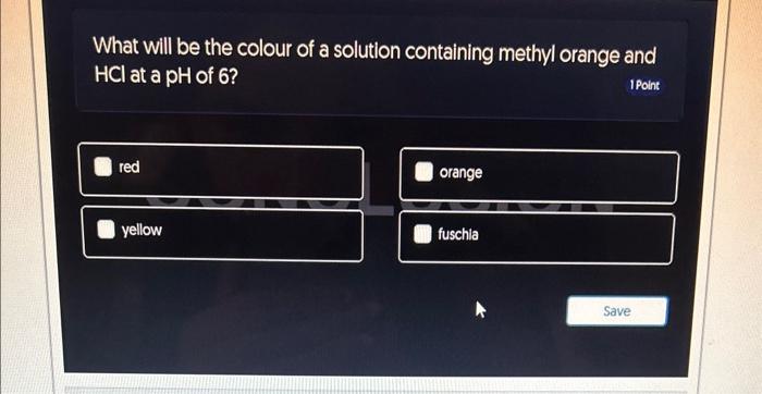 Solved What will be the colour of a solution containing | Chegg.com