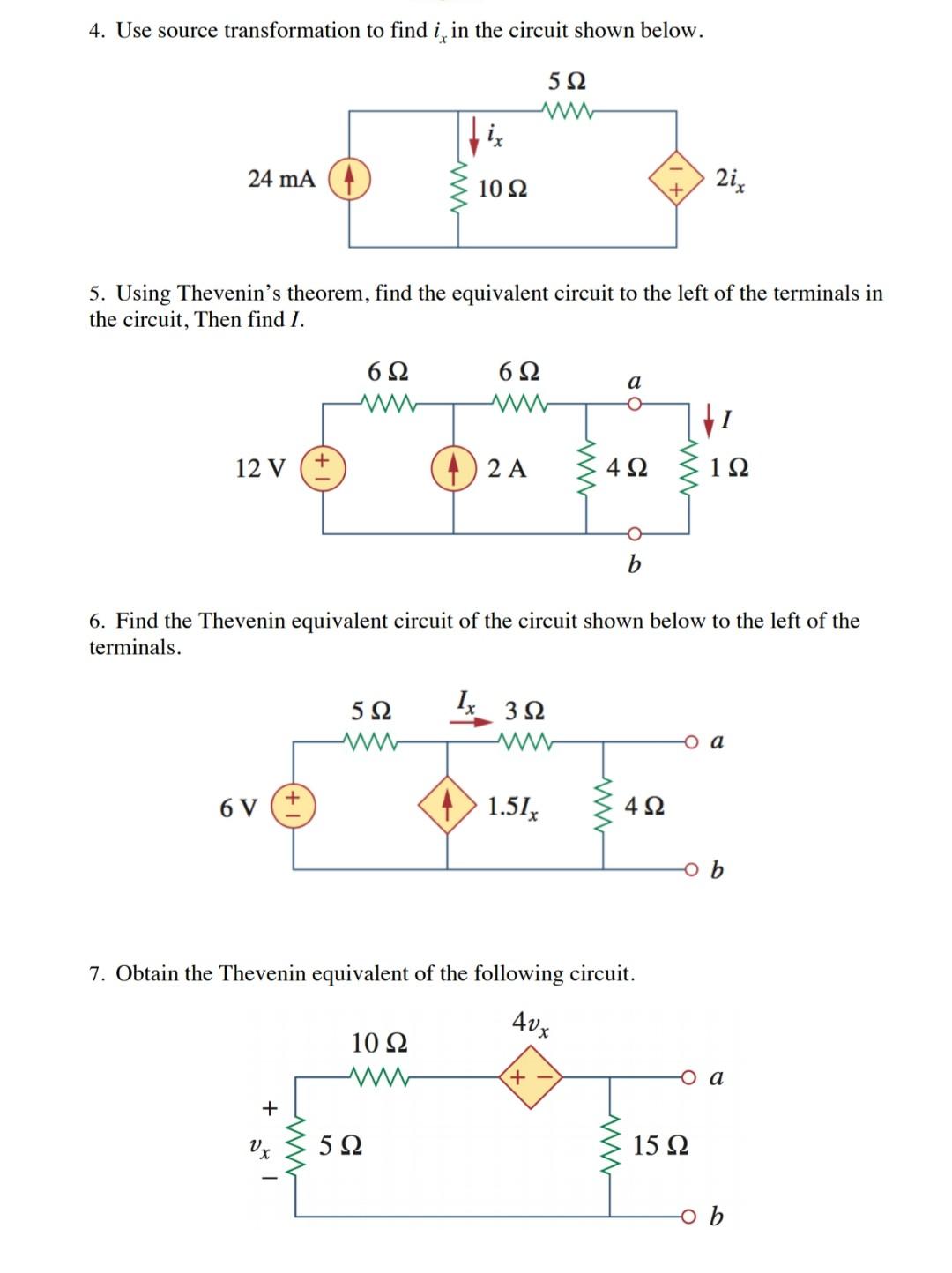 Solved 1. Assume that Vo=1V and use linearity to calculate | Chegg.com