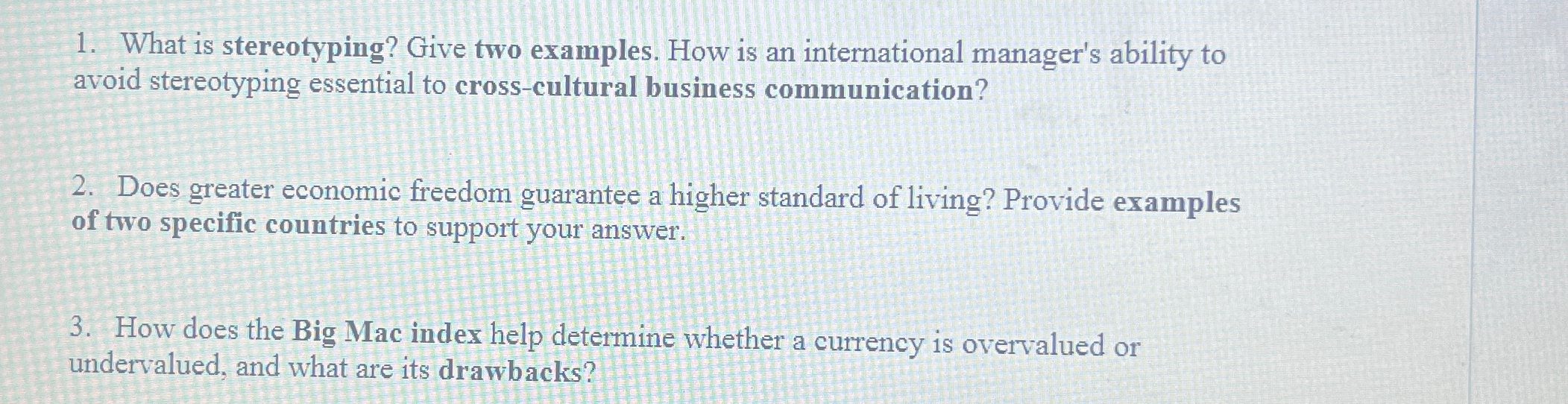 Solved What is stereotyping? Give two examples. How is an | Chegg.com