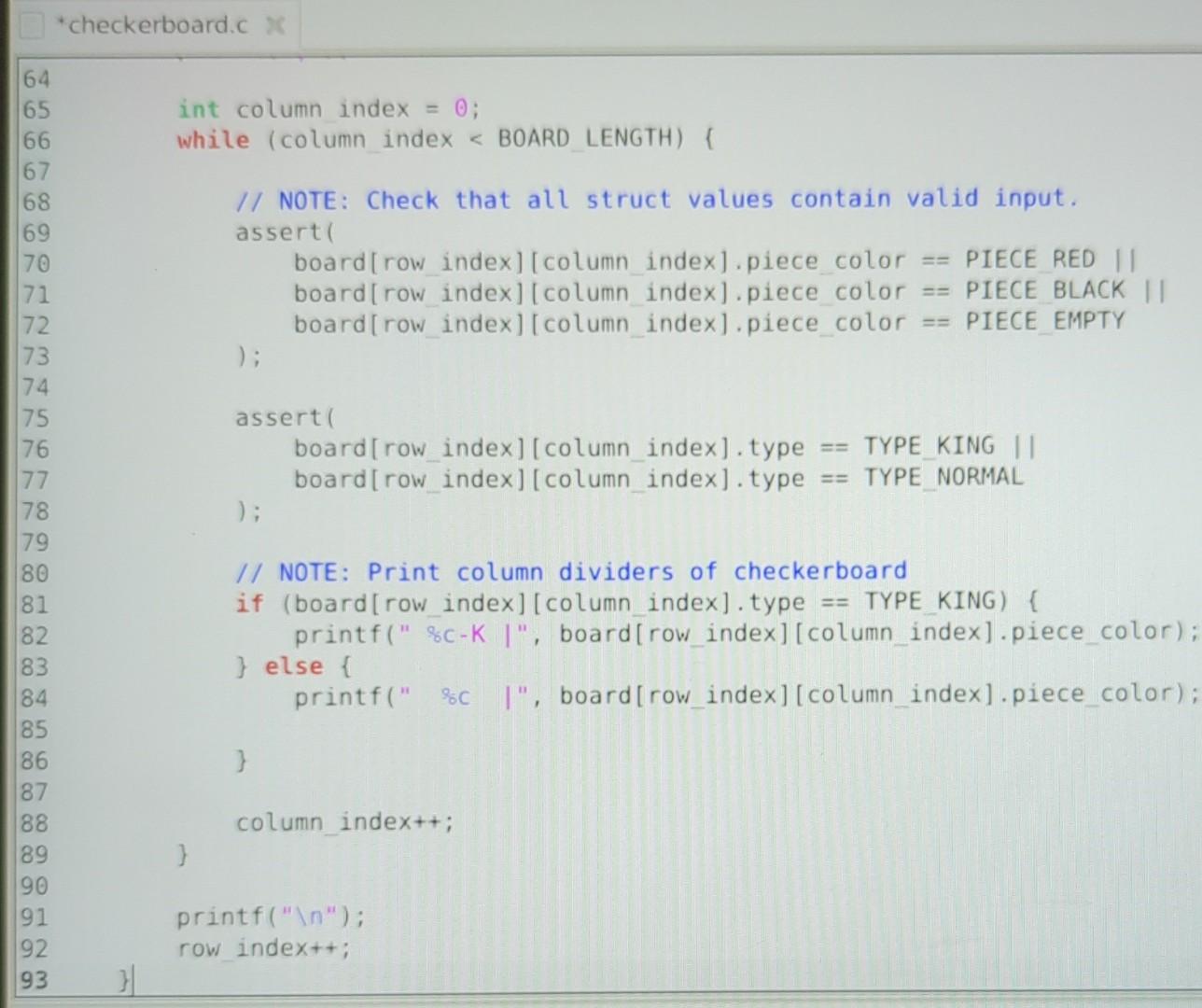 Prepare A Checkerboard Write A C Program