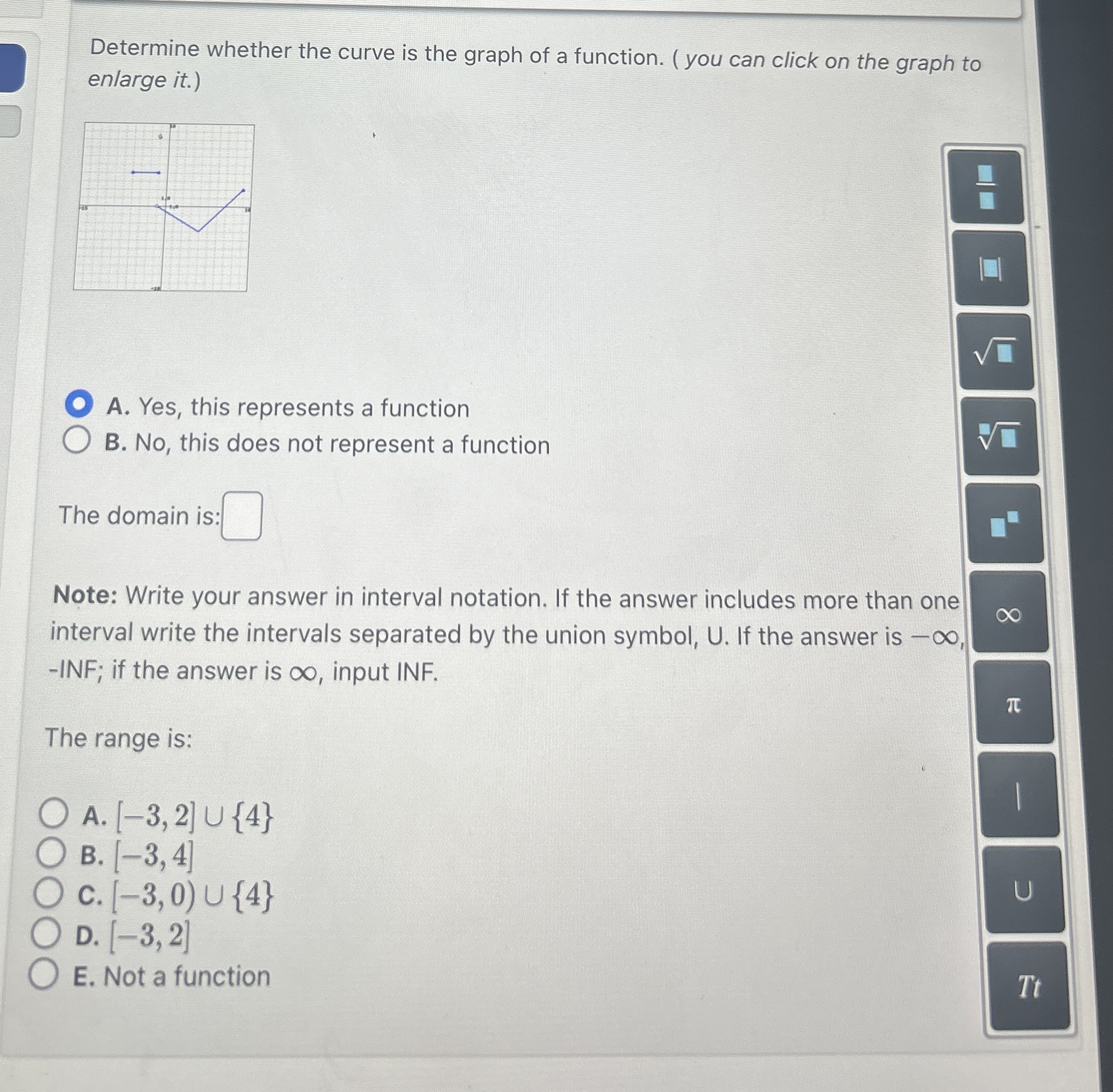 Solved Determine whether the curve is the graph of a | Chegg.com