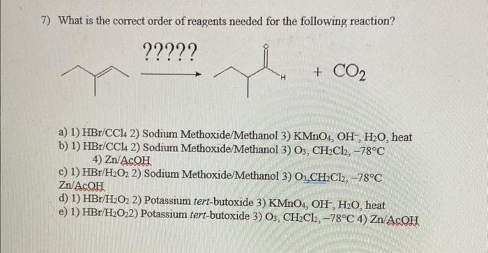 Solved 1 The Oxymercuration Demercuration Reaction Produces