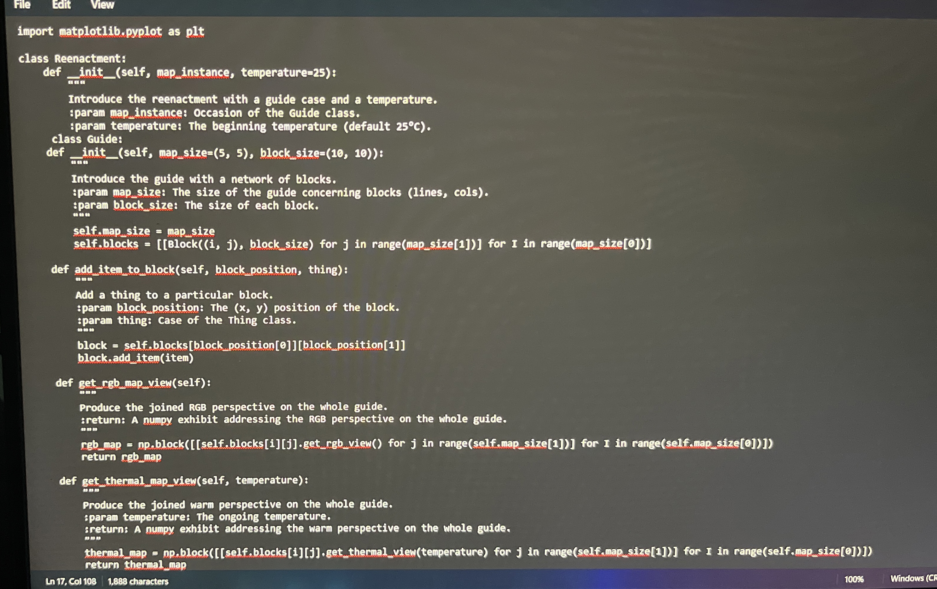 Solved Hi i have an error in my linux ubuntu code for python | Chegg.com