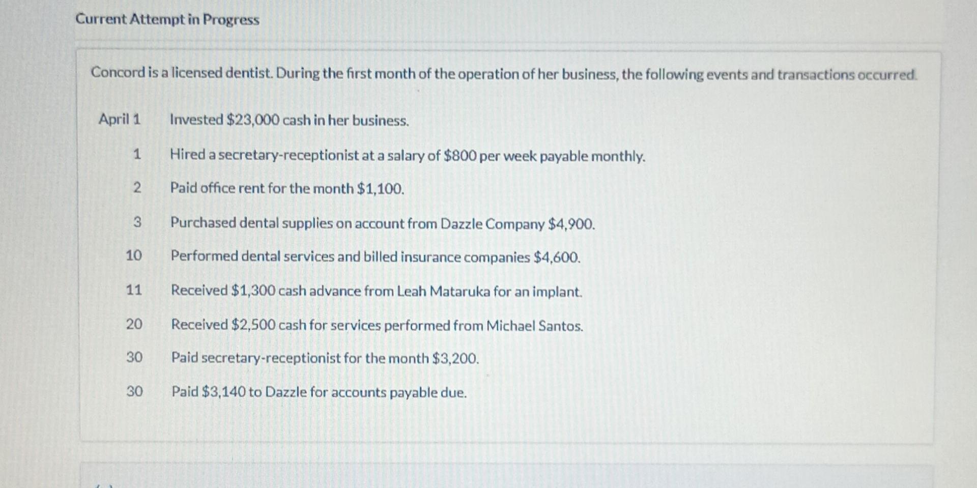 Solved Journalize the transactions. (List all debit entries | Chegg.com