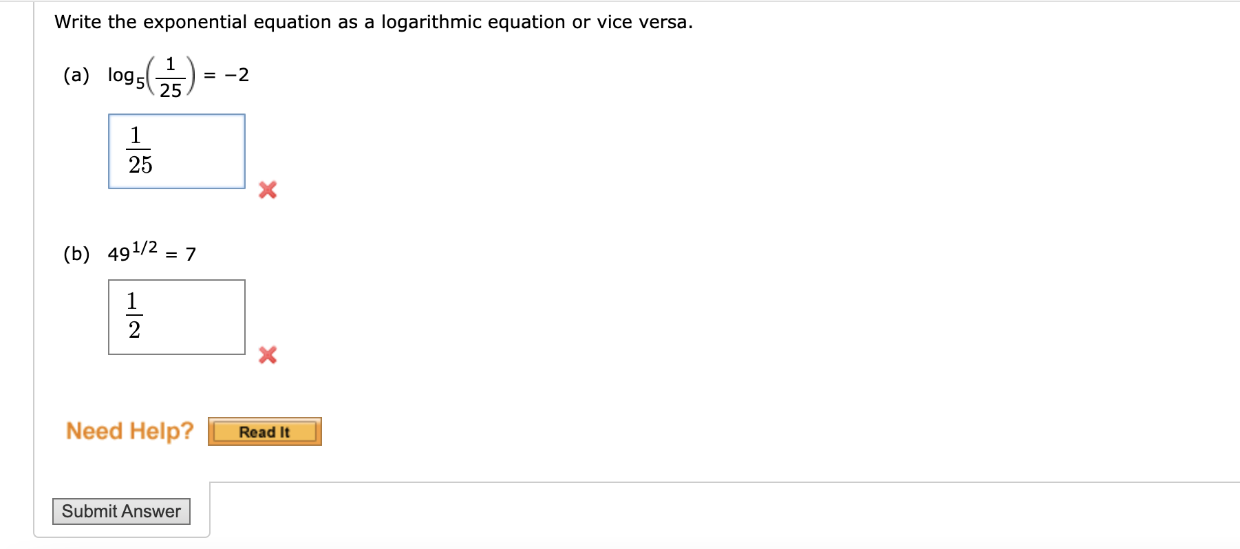 Solved Write the exponential equation as a logarithmic | Chegg.com