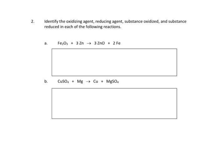 Solved For each of the following reactions, show the | Chegg.com