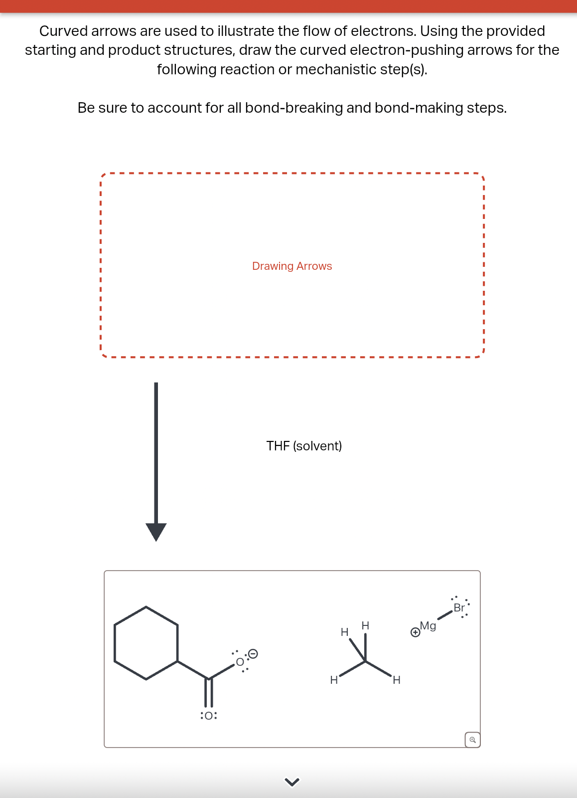 Solved Curved arrows are used to illustrate the flow of | Chegg.com