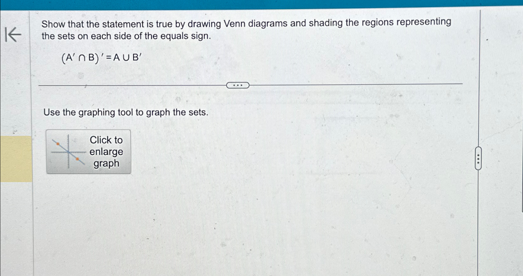 Solved Show that the statement is true by drawing Venn | Chegg.com