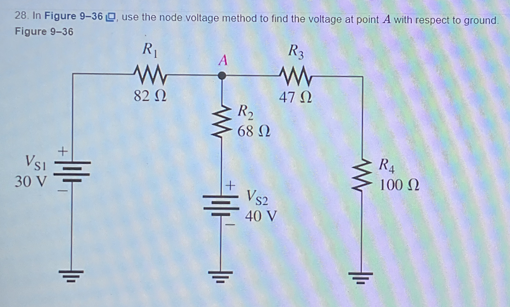 Solved Q.9) ﻿Solve for the node voltages in the circuit of | Chegg.com