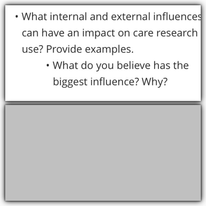 Solved • What internal and external influences can have an | Chegg.com