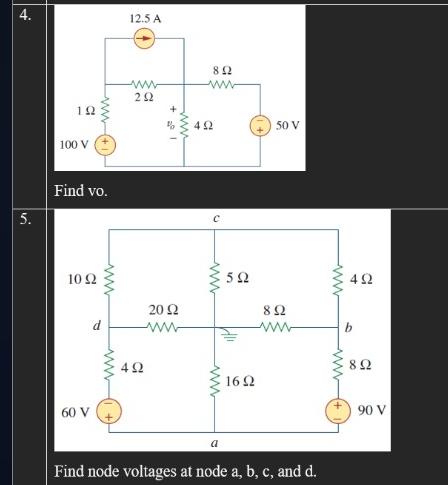 Solved 1.Any suitable method can be used to solve any of the | Chegg.com