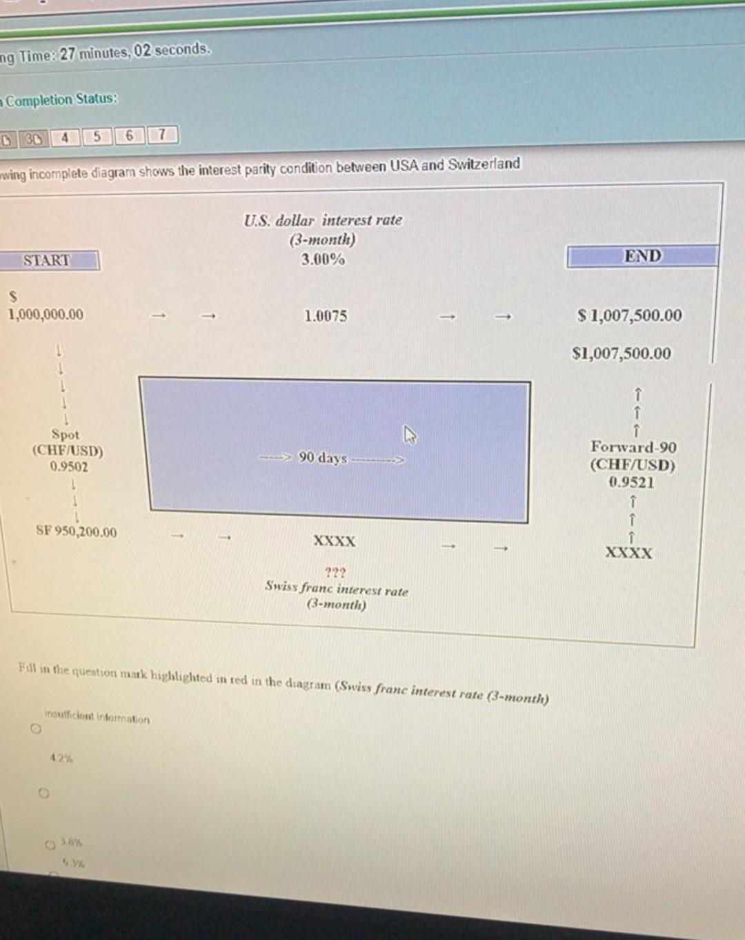 Solved ng Time: 27 minutes, 02 seconds. Completion Status: 4 | Chegg.com