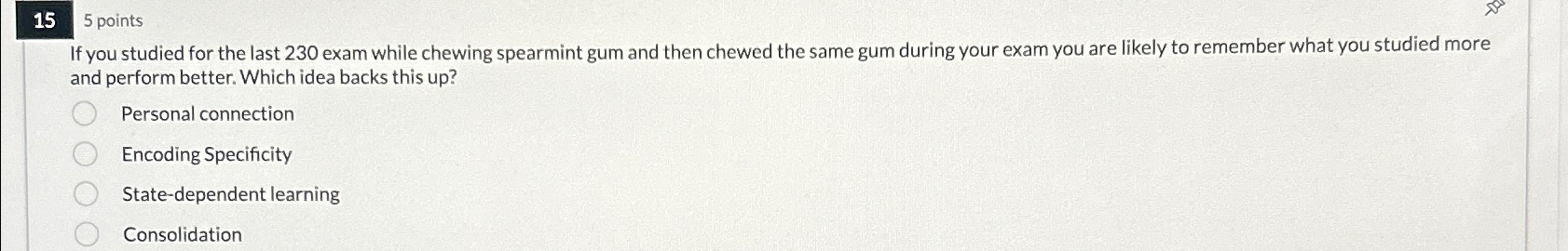 Solved 155 ﻿pointsIf you studied for the last 230 ﻿exam | Chegg.com