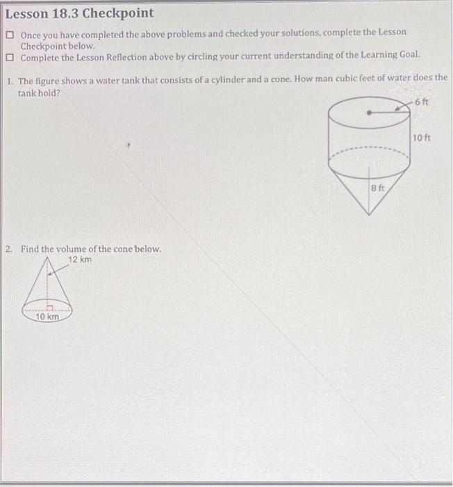 Solved Once you have completed the above problems and | Chegg.com