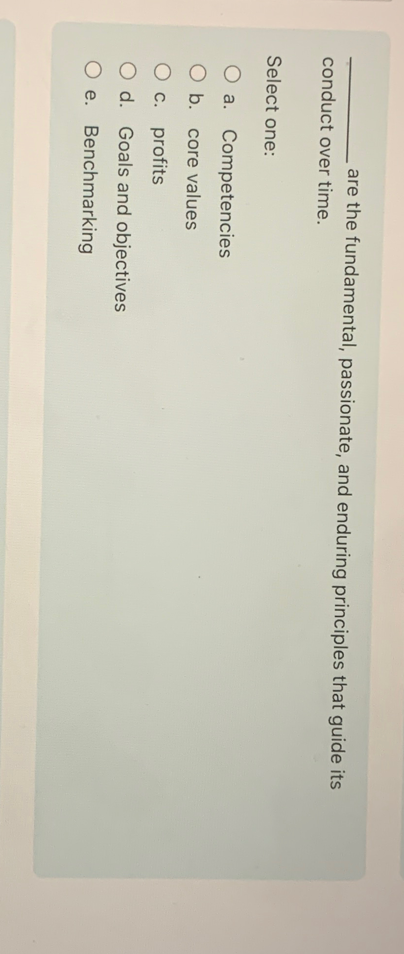 Solved are the fundamental, passionate, and enduring | Chegg.com