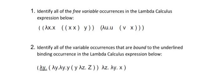 Solved Theory of Programing Language classI would like you | Chegg.com