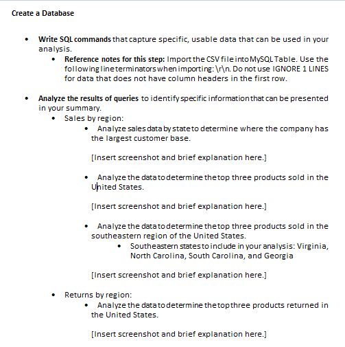 Solved I do not have a csv that has the data needed to | Chegg.com