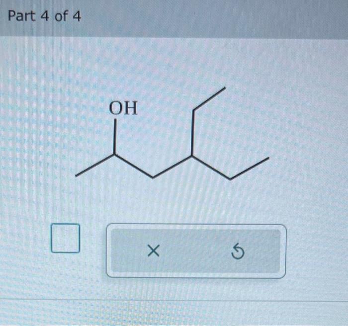 Solved Give the IUPAC name for each compound.Part 2 of 4Part | Chegg.com