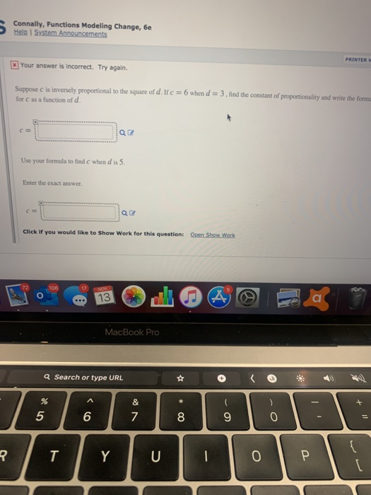 Solved Connally, Functions Modeling Change, 6e Help I System | Chegg.com