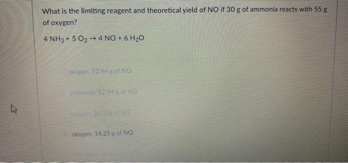Solved What is the limiting reagent and theoretical yield of | Chegg.com