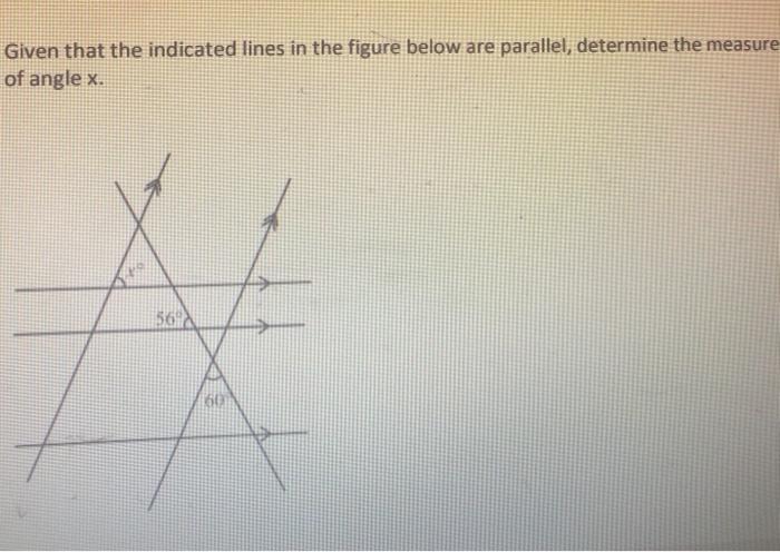 Solved Given that the indicated lines in the figure below | Chegg.com