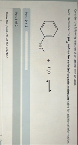 Solved Consider the following reaction of an amine with an | Chegg.com