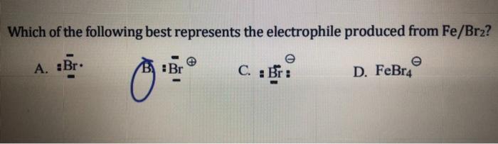 Solved Which of the following best represents the | Chegg.com