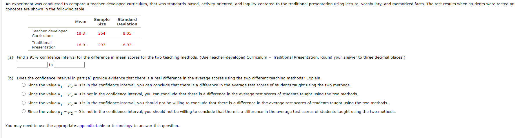 Solved concepts are shown in the following table.(a) ﻿Find a | Chegg.com
