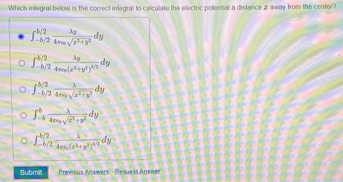 Solved A line charge with charge per unit length has a total | Chegg.com