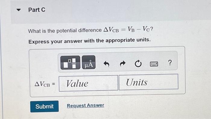 Solved What is the electric potential at points A,B, and C | Chegg.com