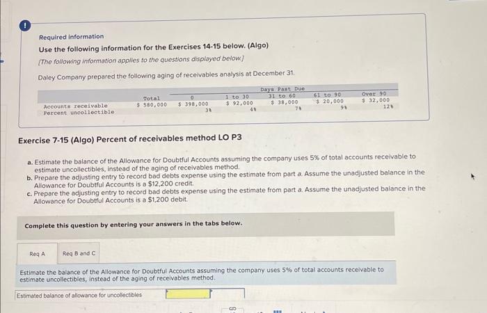 Solved Required information Use the following information | Chegg.com