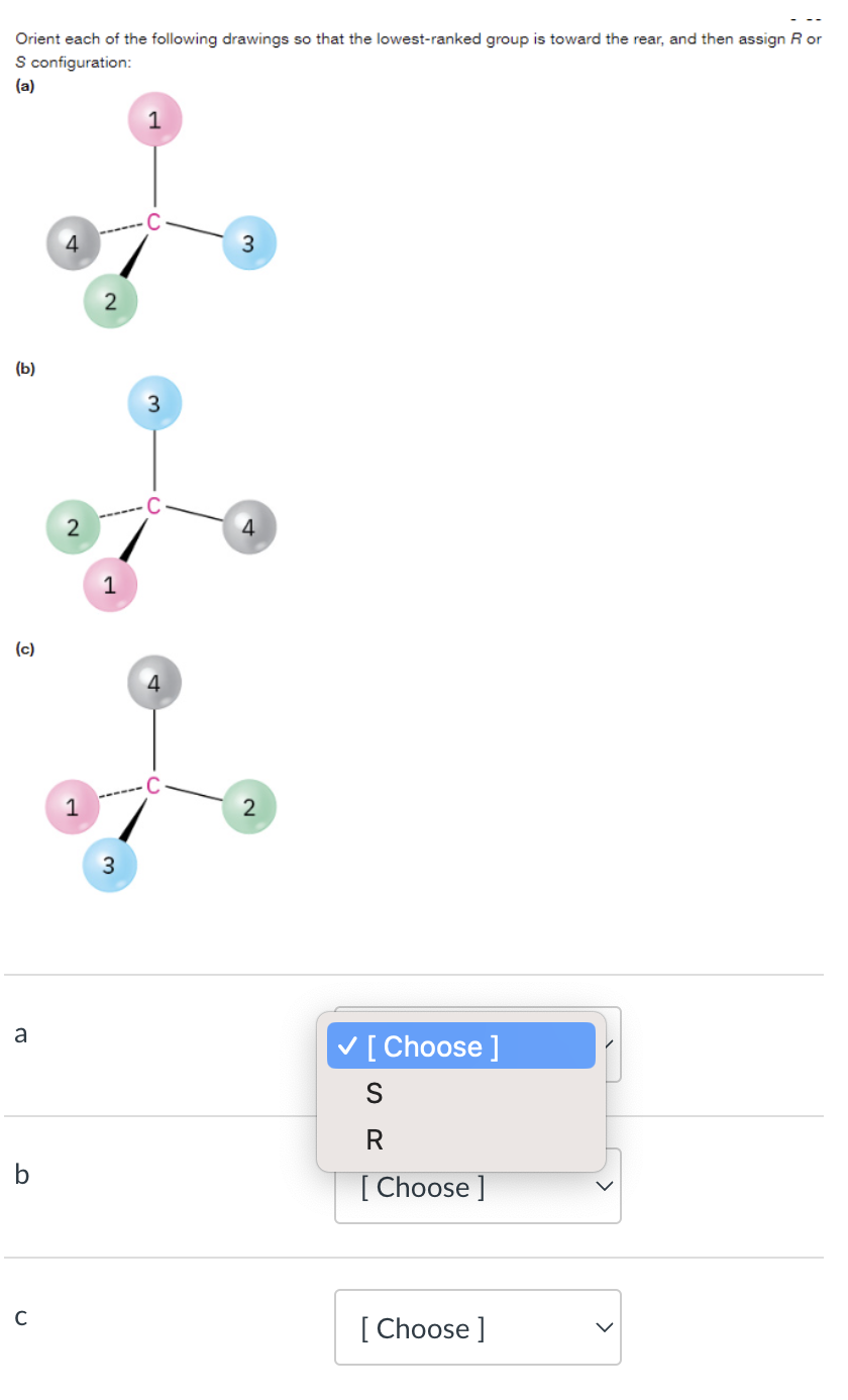 Solved FAST HELPP Orient each of the following drawings so | Chegg.com