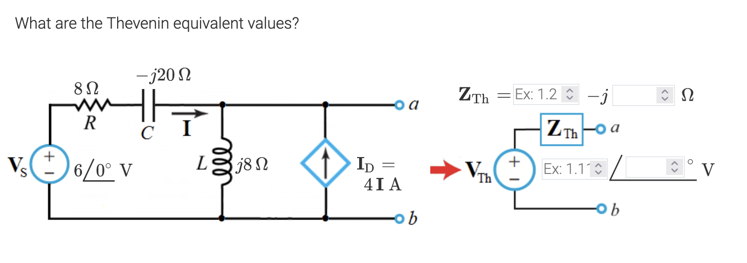 Solved What are the Thevenin equivalent values? Solve using | Chegg.com