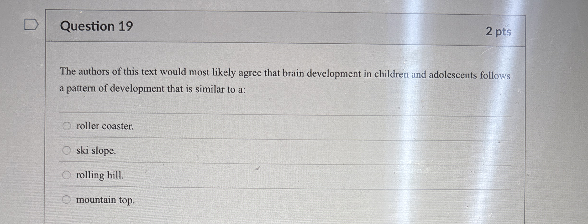 Solved Question 192 ﻿ptsThe authors of this text would most | Chegg.com
