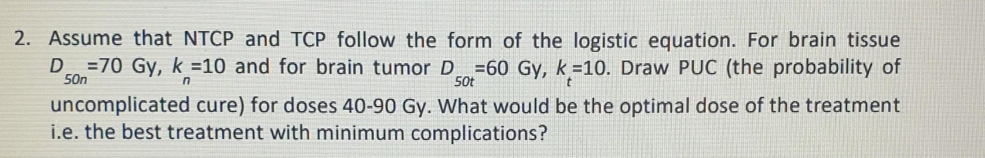 Solved 2. Assume that NTCP and TCP follow the form of the | Chegg.com