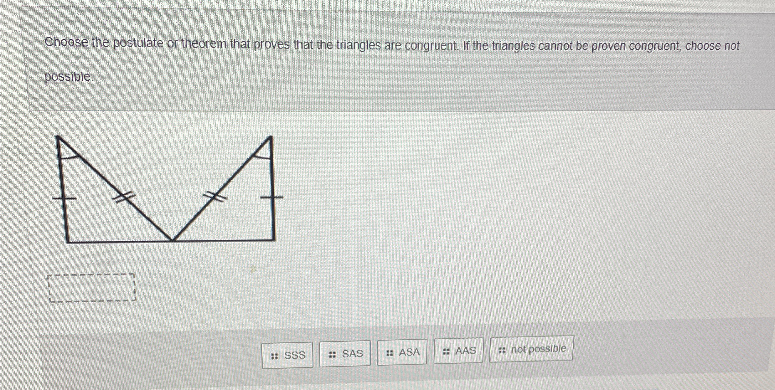 Solved Choose The Postulate Or Theorem That Proves That The
