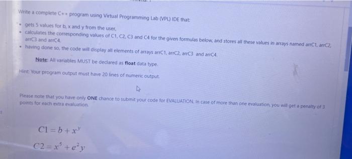 Write a complete C++ program using Virtual | Chegg.com