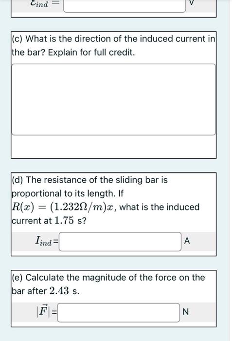 Solved Two straight conducting rails form a right angle | Chegg.com