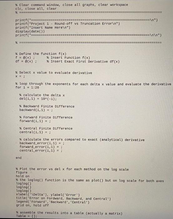 Solved You are to write a program in Octave to evaluate the | Chegg.com